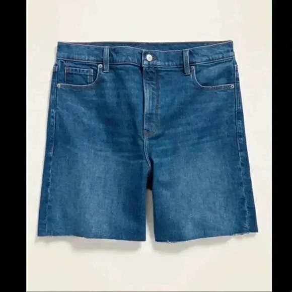 Old Navy | Shorts | 525 Newoldnavy Hiwaist Relaxed Cutoff Shorts | Poshmark